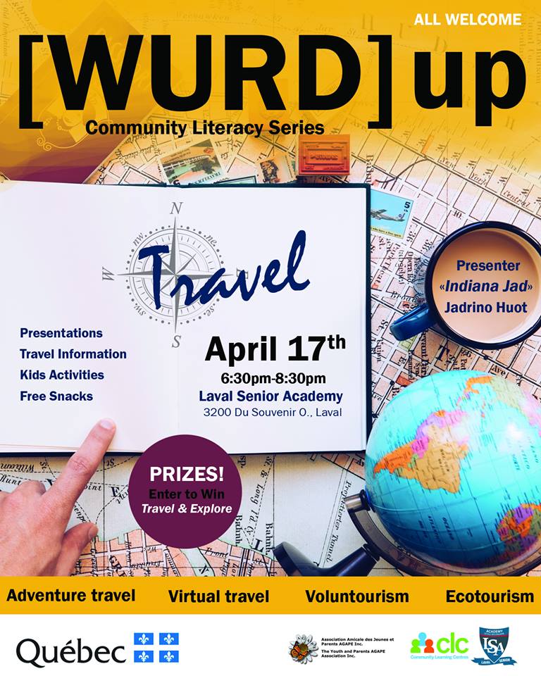 WURD UP- Community Literacy Series - Travel - Regroupement lavallois ...